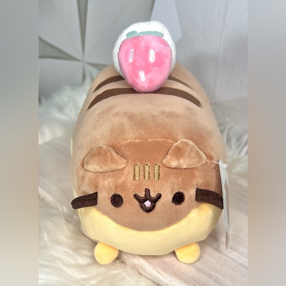 Gund | Toys | Pusheen Cat Eclair With A Dollop Of Whip Cream And ...